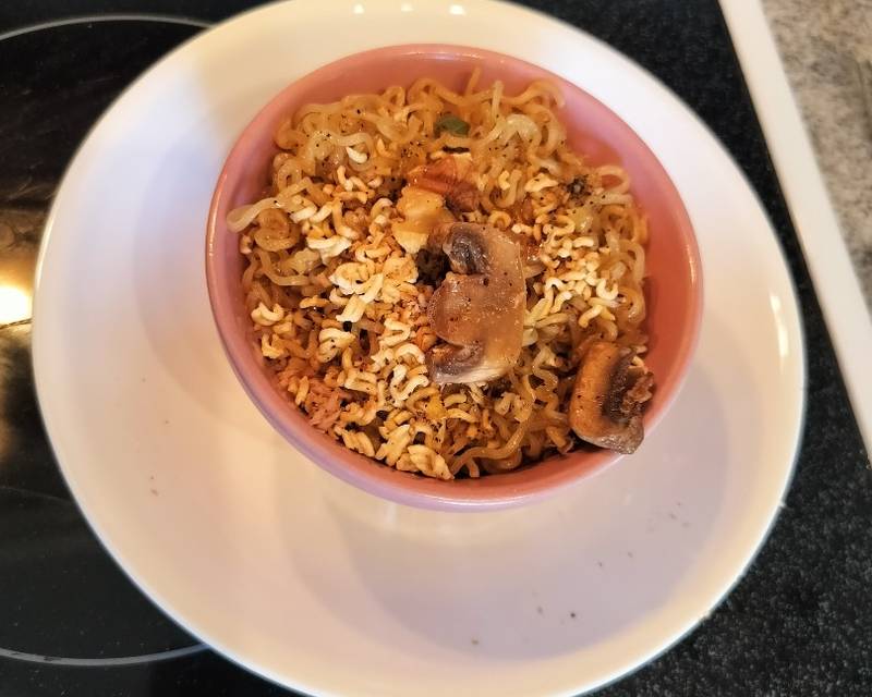 Sustainable Ramen Crunch | Happilycooking